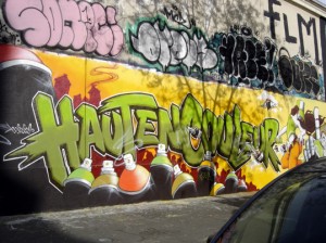 Mur de Graffs au centre bus lagny 20e | PARIS LABEL